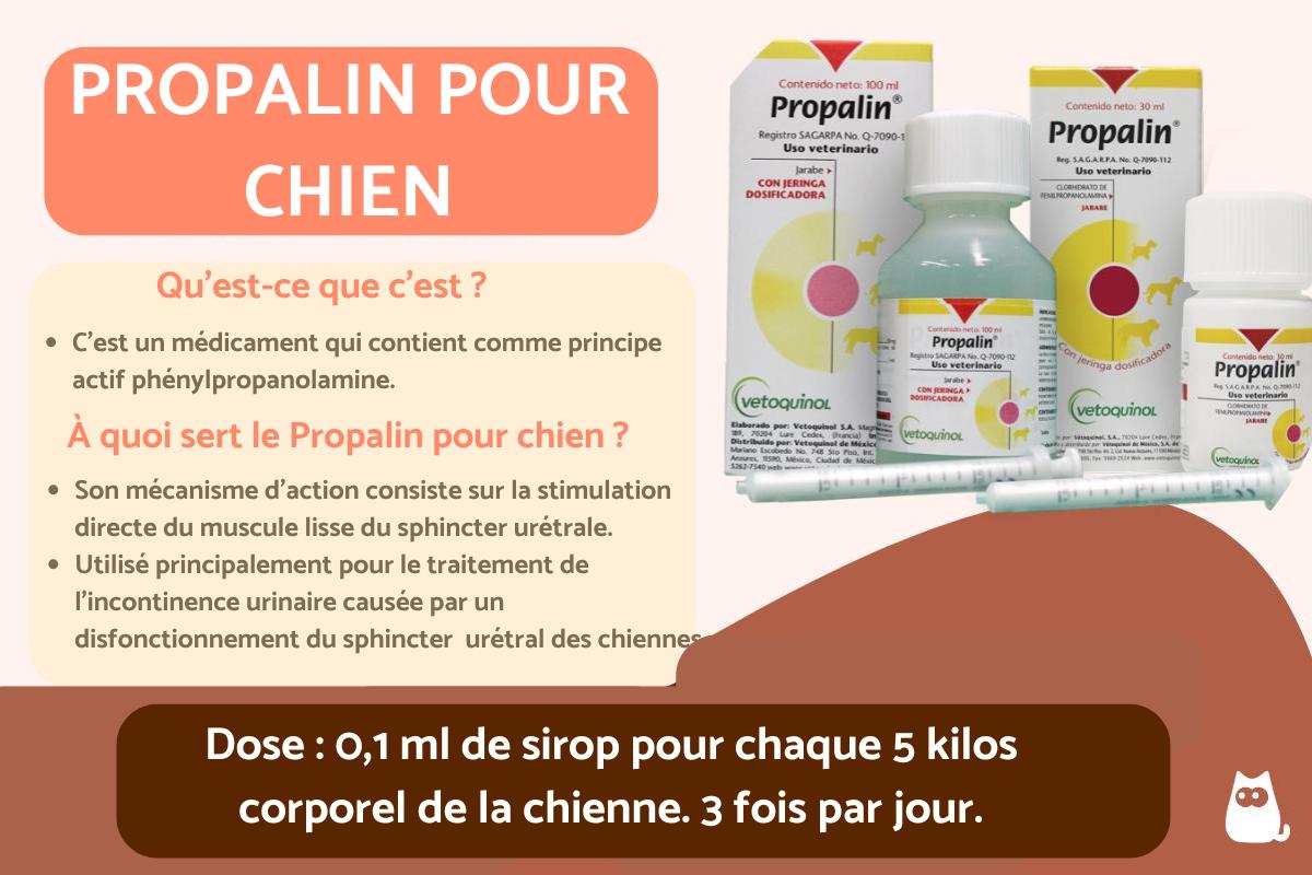 Propalin pour chien : prix, utilisation et effets secondaires